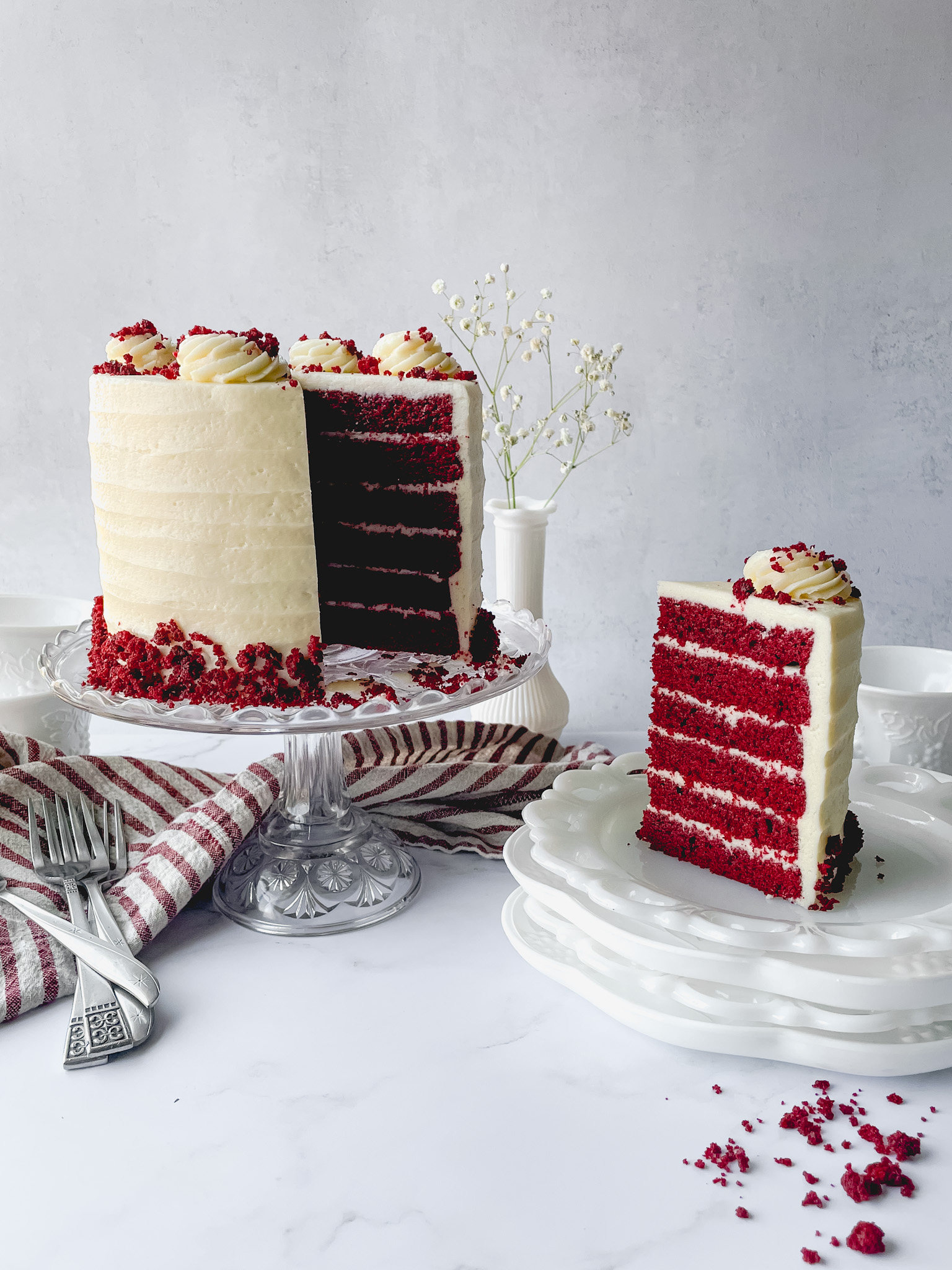 Old Fashioned Red Velvet Cake
